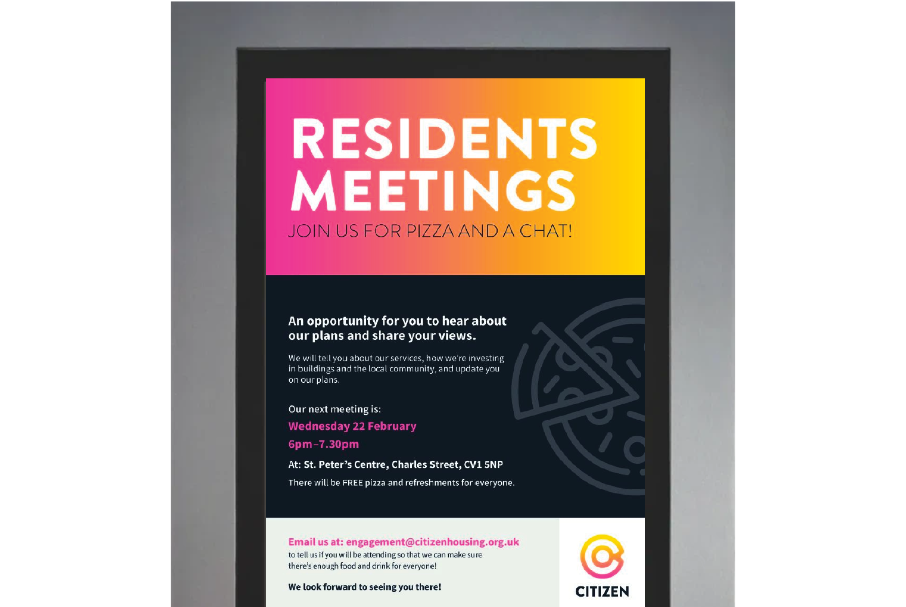 Interactive Digital Notice Boards: Residential Communication